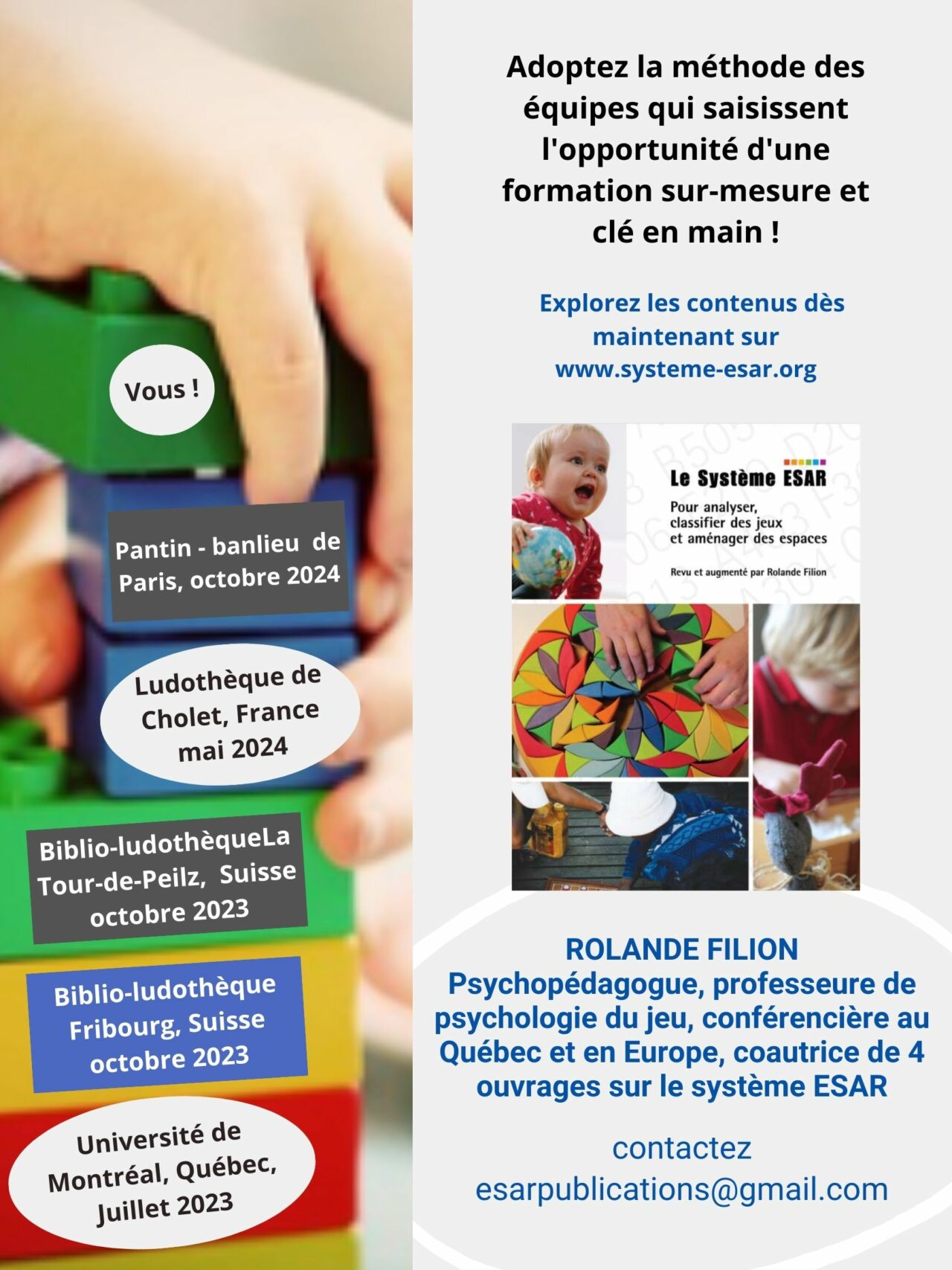 Bienvenue sur Système ESAR